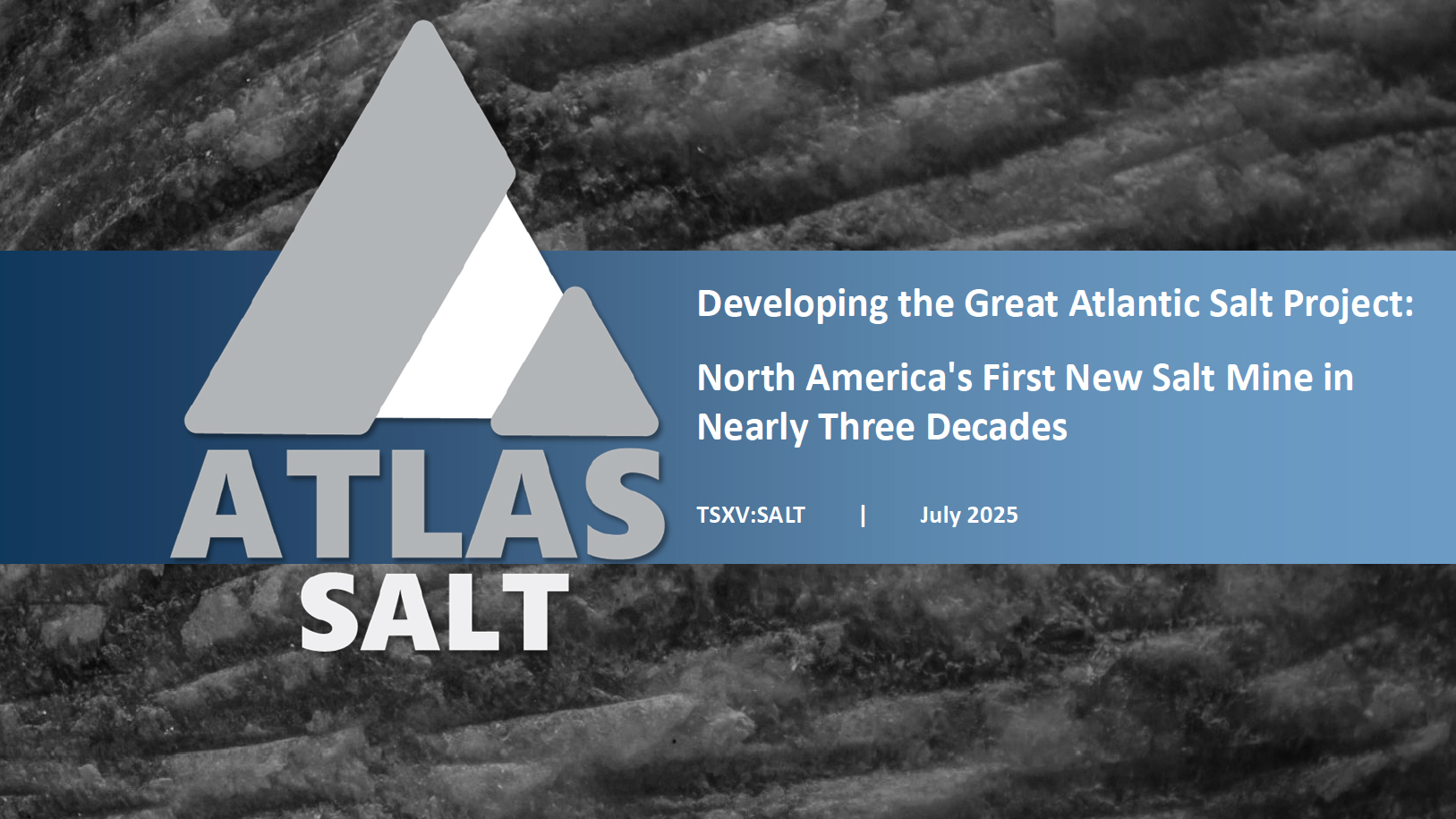ATLAS APPOINTS RICK LABELLE AS NEW CEO – Atlas Salt Inc.